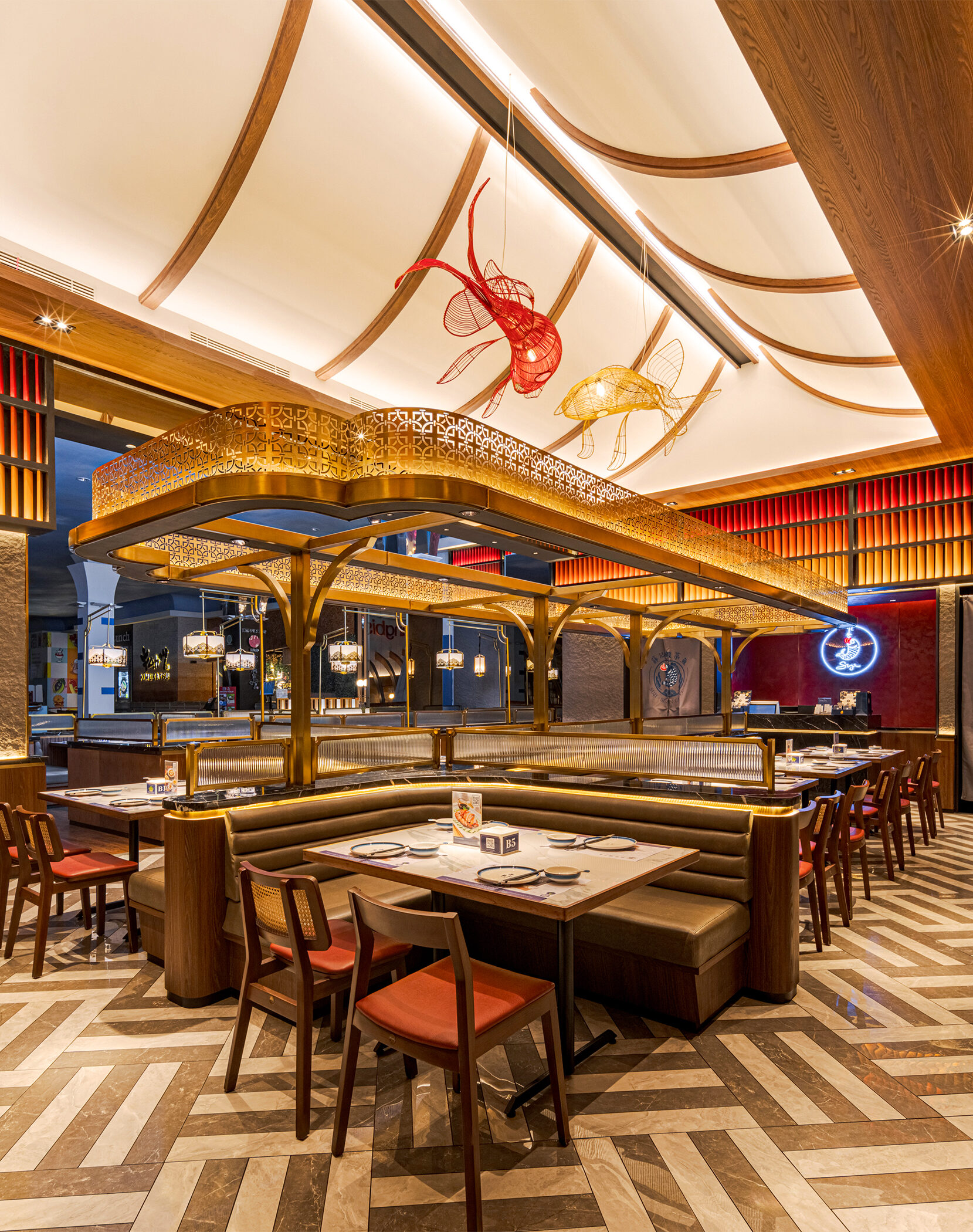 Suji Suan Cai Yu Pacific Place Metaphor Interior Architecture